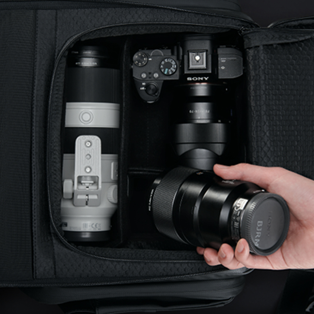 VSGO-V-BP01 黑鷂系列 20L 攝影通勤雙肩包 - 湧蓮國際